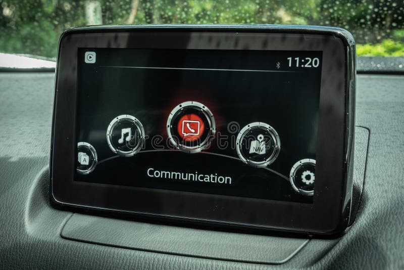 Mazda CX-3 Dashboard editorial photo. Image of vehicle - 240639331