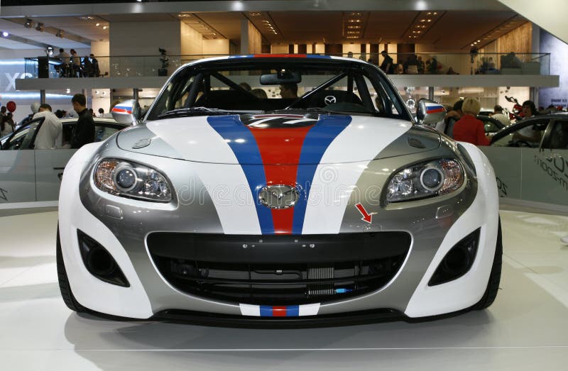 MAZDA MX-5 Open Race editorial photo. Image of engine - 15898791