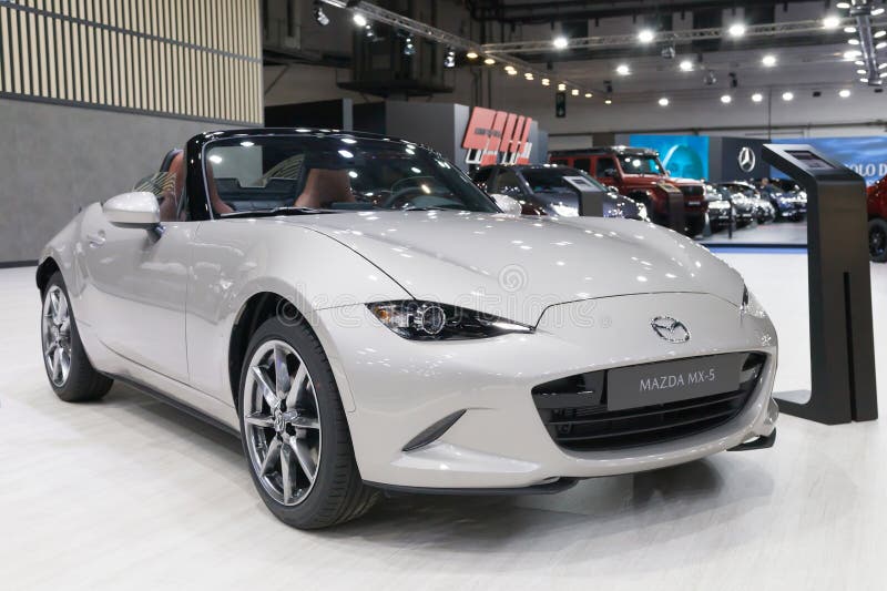 Mazda MX-5 at Automobile Barcelona 2023 Editorial Stock Image - Image ...