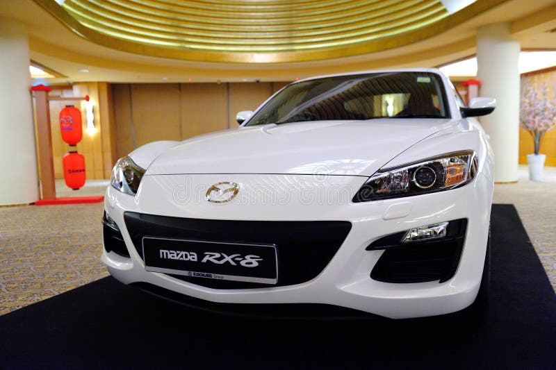 Mazda RX-8 Coupe on Display Editorial Photography - Image of launch ...