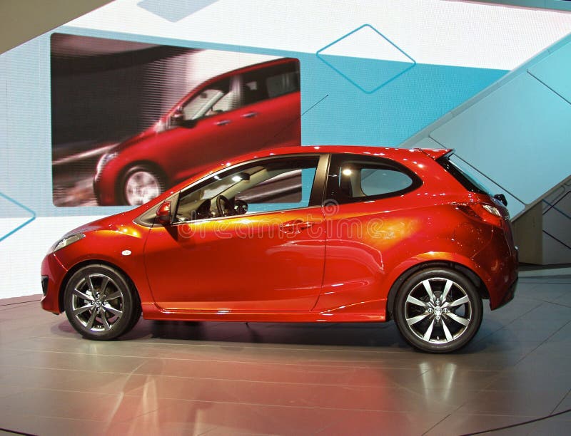 Mazda 2, Second Generation (DE DH 2007) Editorial Photo - Image of ...