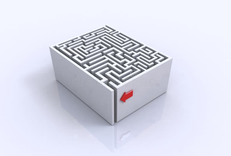Maze Passage Stock Illustrations – 446 Maze Passage Stock Illustrations ...