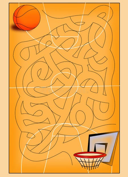 Maze 13 stock illustration. Illustration of street, white - 17465332