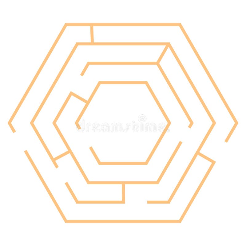 Maze Conundrum for Challenge the Kids, Labyrinth for Finding the Right ...