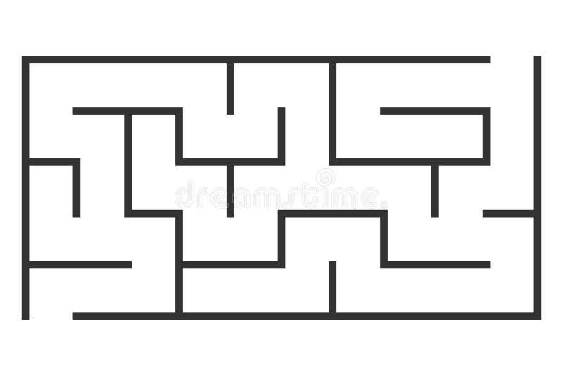 Maze Conundrum for Challenge the Kids, Labyrinth for Finding the Right ...