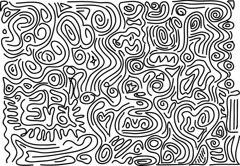 Intestine Maze stock illustration. Illustration of food - 970376