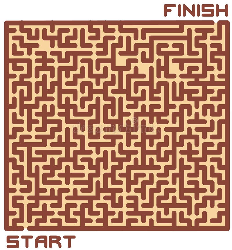 Maze background stock vector. Illustration of labyrinth - 36594123