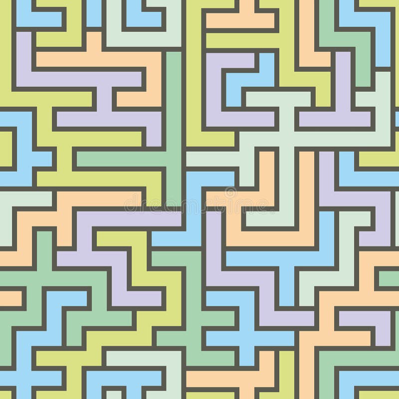 Maze background stock vector. Illustration of confusion - 36381741