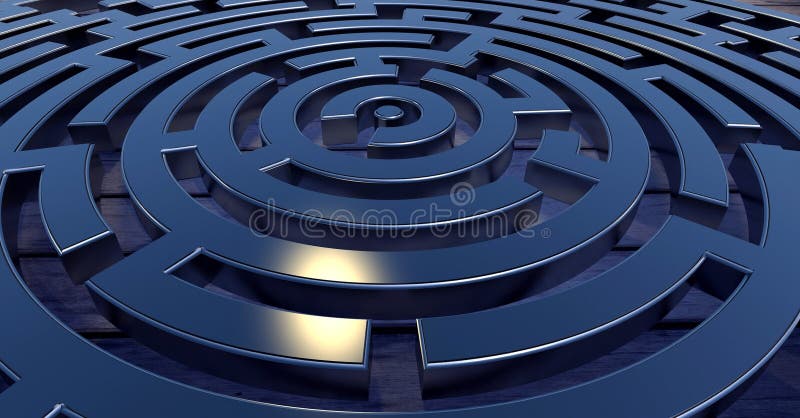 Maze, Circle, Labyrinth, Spiral Picture. Image: 95836281