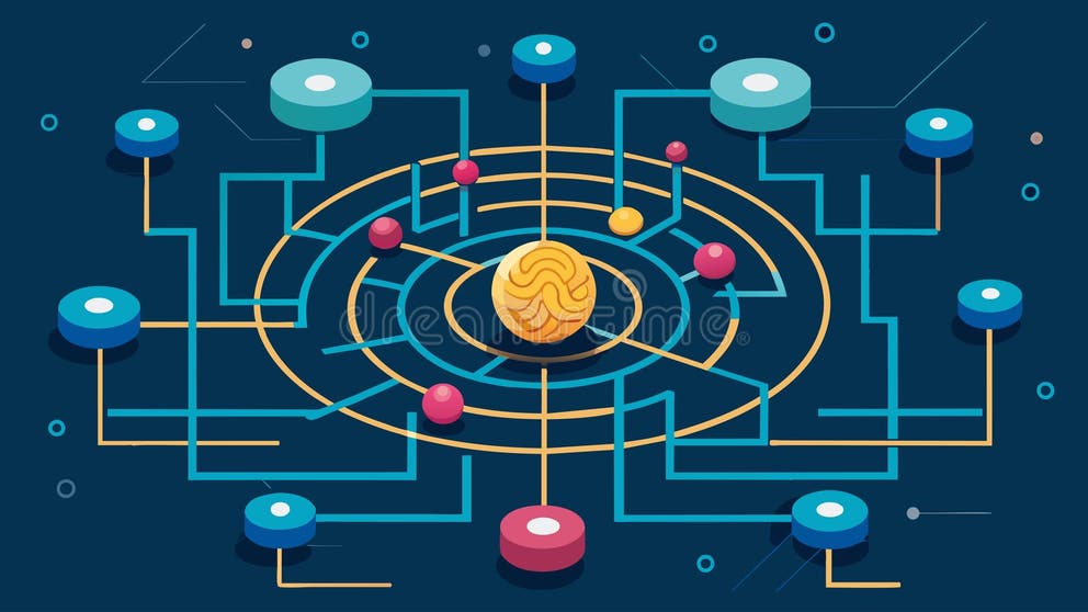 A Maze of Data Points and Algorithms with a Quantum Particle at the ...