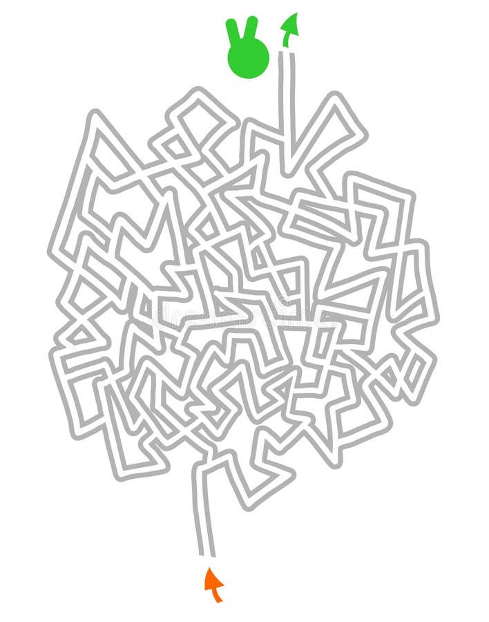 Original maze stock vector. Illustration of composition - 35100682