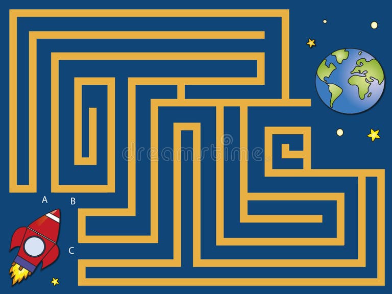 Easy Maze Stock Illustrations – 5,812 Easy Maze Stock Illustrations ...