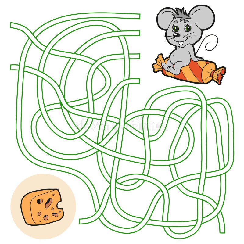 Easy Mouse Maze Mouse Maze Hi Res Stock Photography And Images Alamy