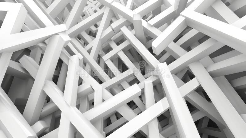 A Maze of Intersecting Lines and Geometric Angles with No Clear Path ... A Maze of Intersecting Lines and Geometric Angles with No Clear Path ...