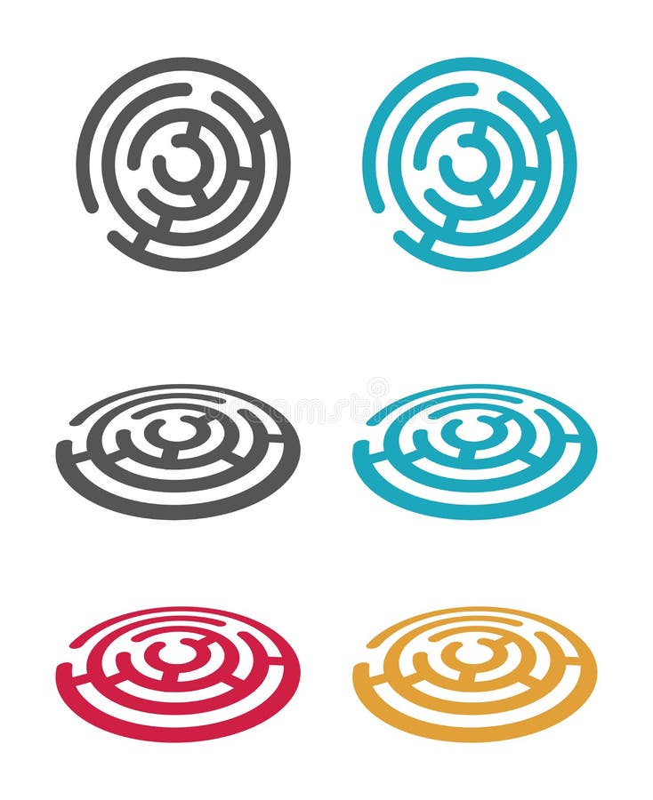 3d Maze Circle Stock Illustrations – 1,060 3d Maze Circle Stock ...