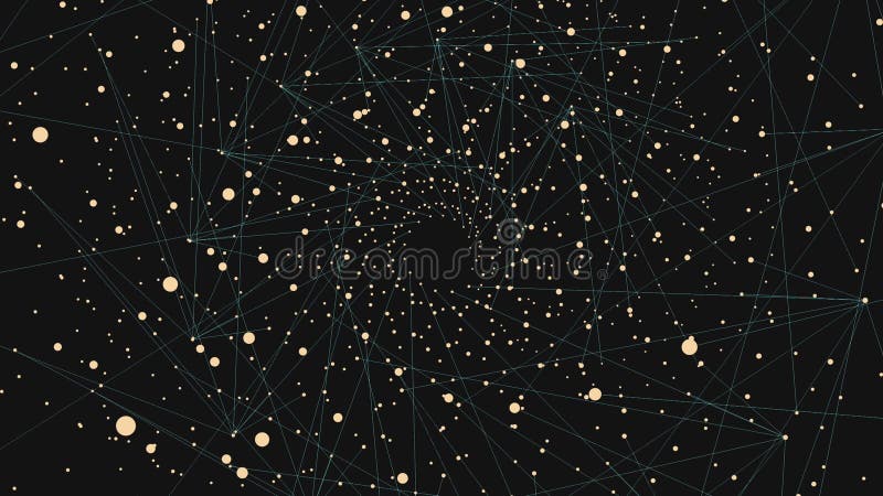 A Maze of Interconnected Nodes Symbolizing the Intricate and Decentralized Nature of Blockchain ...