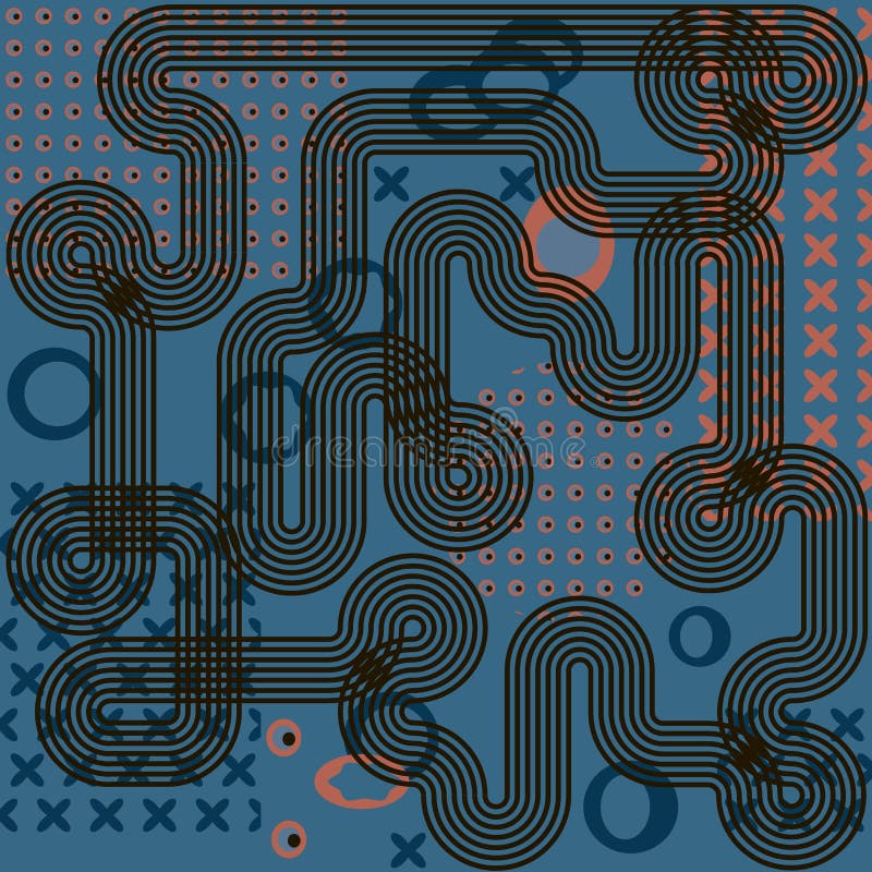 Maze Like Vector Background Stock Illustrations – 156 Maze Like Vector ...