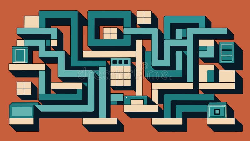 A Maze Made of Old Computer Keyboards Highlighting the Growing Issue of ...