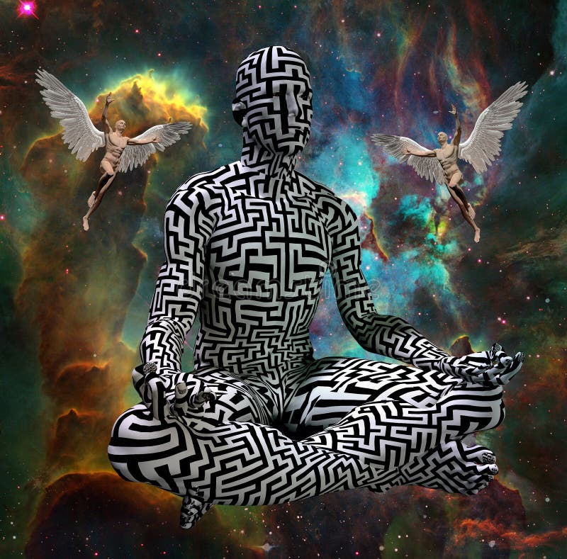 Fantasy Lotus Man Stock Illustrations – 324 Fantasy Lotus Man Stock ...