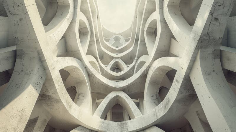 A Maze of Overlapping Arches Twists and Turns in a Puzzling Design ...