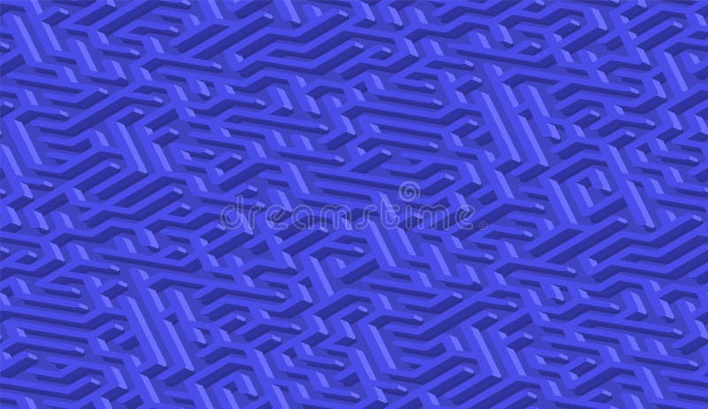 Maze Pattern Abstract Background with Labyrinth for Poster or Wallpaper ...