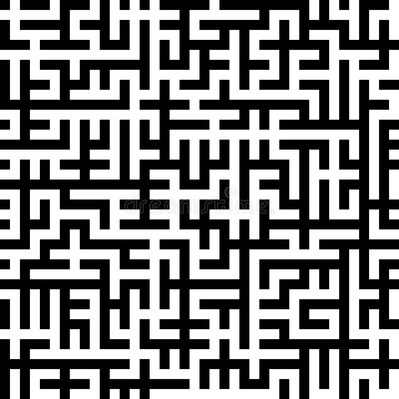Maze stock illustration. Illustration of choice, path - 88884377
