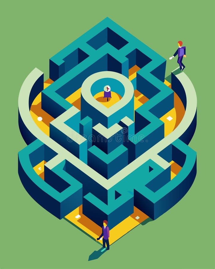 Maze Obstacles Stock Illustrations – 408 Maze Obstacles Stock ...