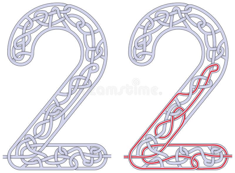 Maze two stock vector. Illustration of literacy, preschool - 111409106