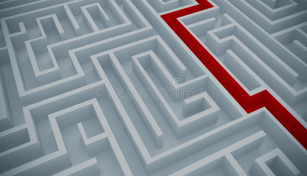 Successful Strategy Maze Stock Illustrations – 548 Successful Strategy ...