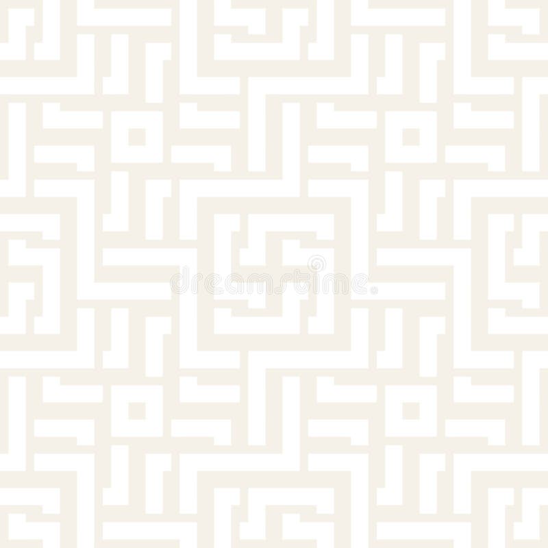 Maze Tangled Lines Contemporary Graphic. Abstract Geometric Background ...