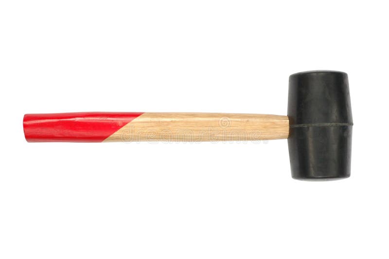 Mazo Y Cincel En El Fondo Blanco Imagen de archivo - Imagen de maneta ...