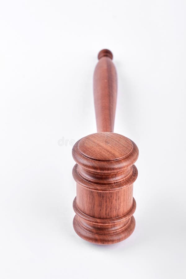 Mazo Del Juez, Imagen Vertical Foto de archivo - Imagen de jurado ...