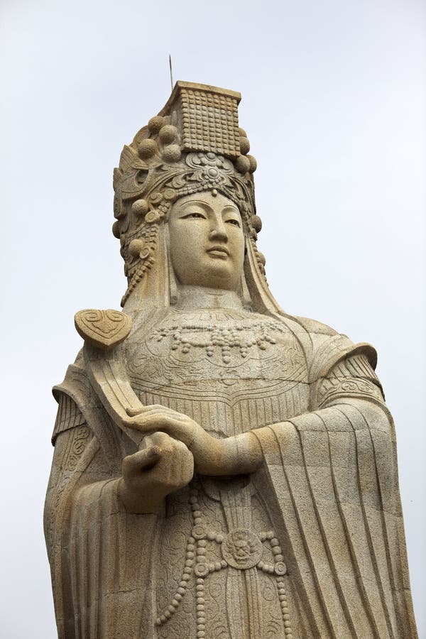 Mazu stone statue stock image. Image of buddha, ancient - 35505457