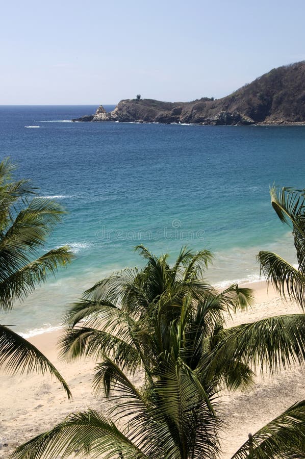 Mazunte Beach, Mexico stock photo. Image of america, horizon - 13235654