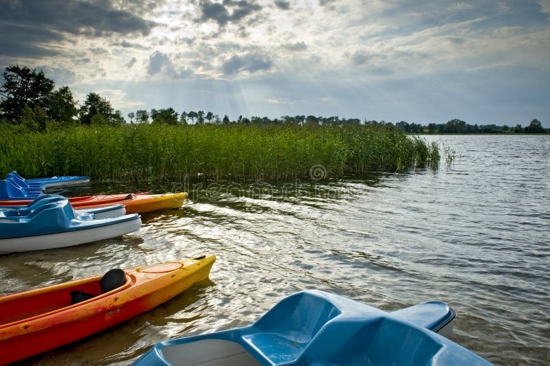 Mazurian landscape, Poland stock image. Image of colorful - 20733115