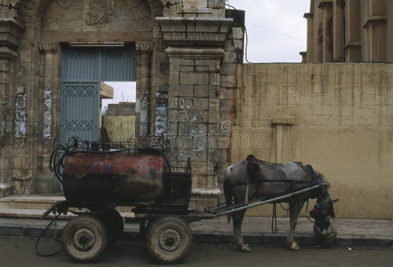 Syria - Hama stock image. Image of noria, site, historical - 13484293