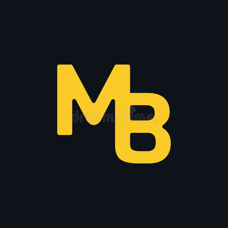 Mb M B Letter Logo Design Stock Illustrations – 248 Mb M B Letter Logo ...