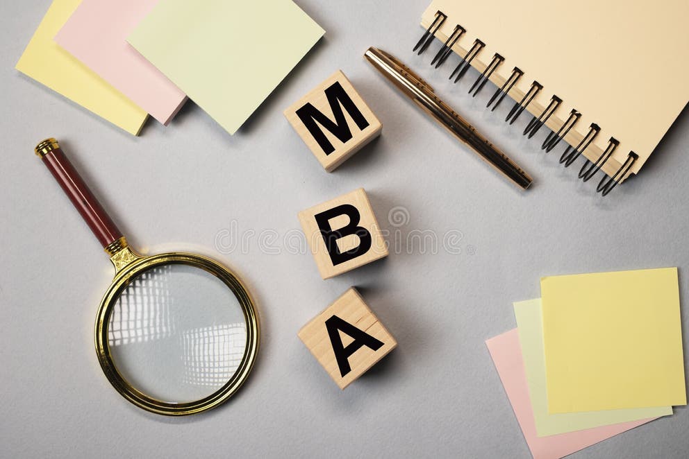 MBA Acronym of Master of Business Administration Degree. Education ...