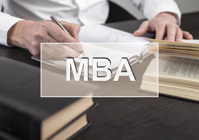 MBA Acronym. Master of Business Administration Stock Photo - Image of ...