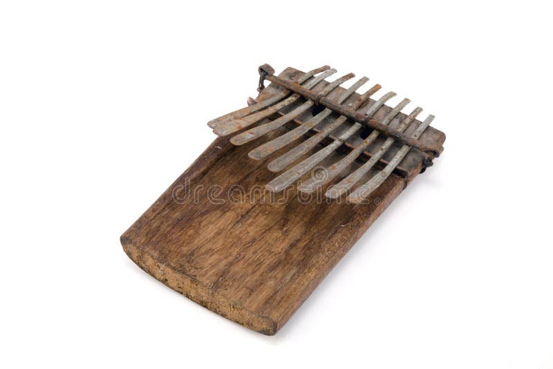 Mbira africano oxidado foto de archivo. Imagen de claves - 9188756