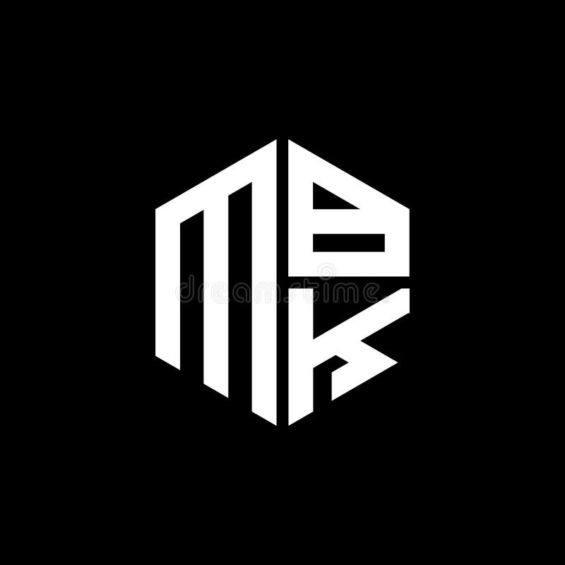 Mbk Circle Emblem Abstract Monogram Stock Illustrations – 5 Mbk Circle ...