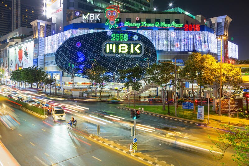 MBK mall, Bangkok editorial photography. Image of cityscape - 162592092