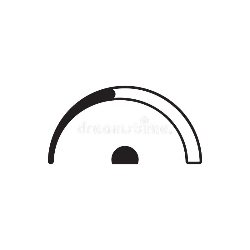 Mbps Speedometer Icon Vector Stock Vector - Illustration of website ...