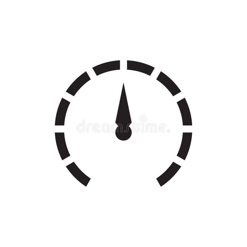 Mbps Speedometer Icon Vector Stock Vector - Illustration of business ...