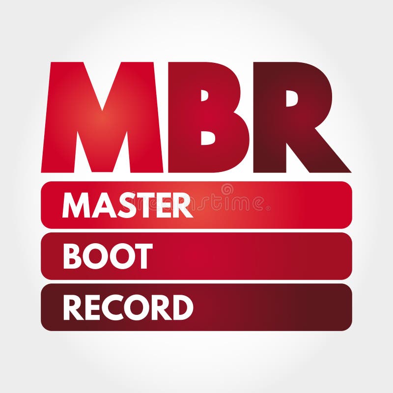 Mbr Stock Illustrations – 41 Mbr Stock Illustrations, Vectors & Clipart ...