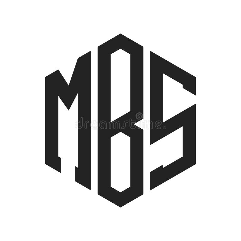 MBS Logo Design. Initial Letter MBS Monogram Logo Using Hexagon Shape ...