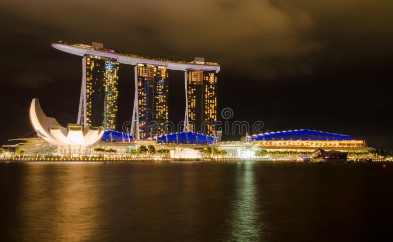 Mbs stock photo. Image of sands, exposure, casino, lights - 32806246