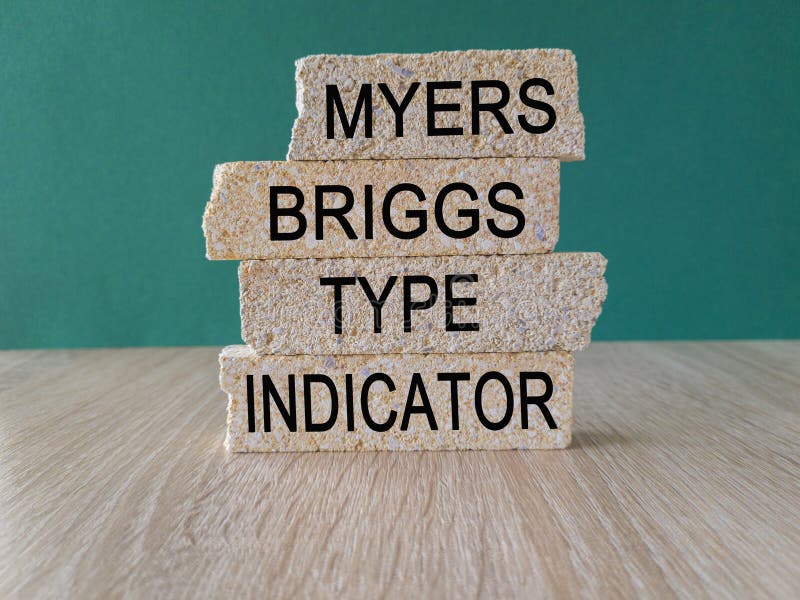 MBTI Myers Briggs Type Indicator Symbol. Stock Image - Image of ...