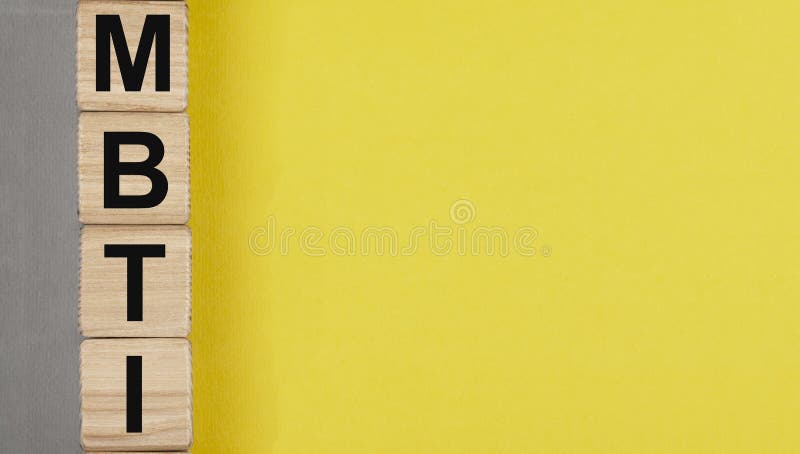 MBTI Test for Psychology Types Stock Image - Image of psychology, text ...