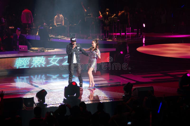 Mc Hotdog Shanghai Live Show Editorial Stock Image - Image of show ...